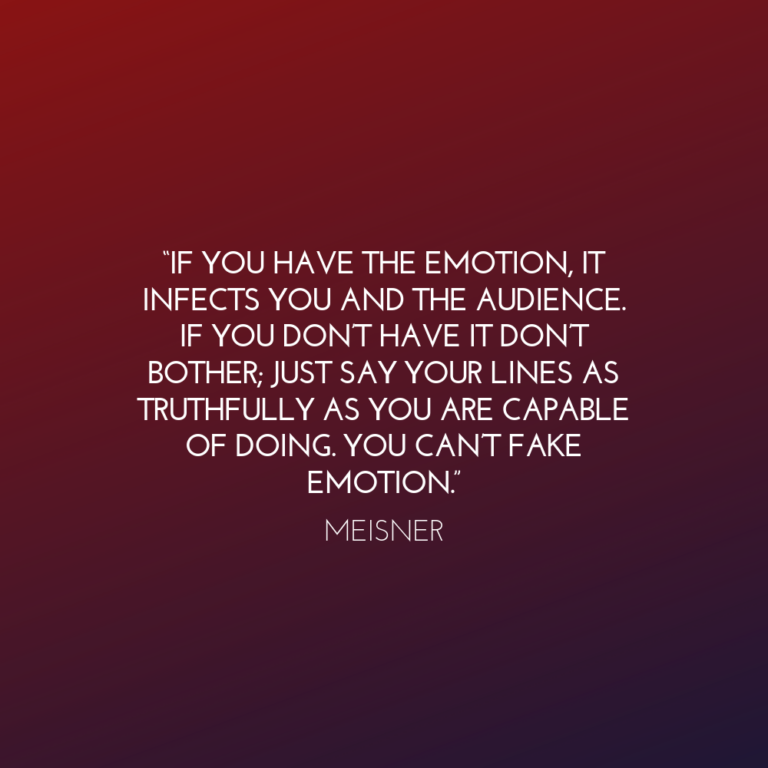 50 Great Acting Quotes | StageMilk